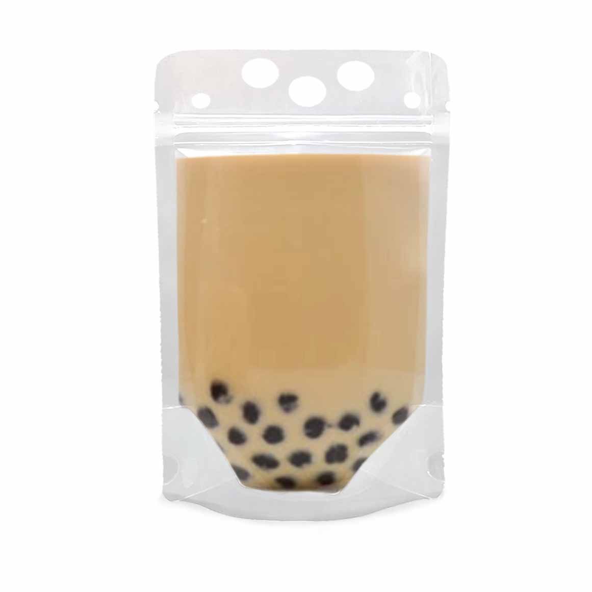 Liquid Pouch with zip lock & holder | Clear Matte – Packaging Depot Manila
