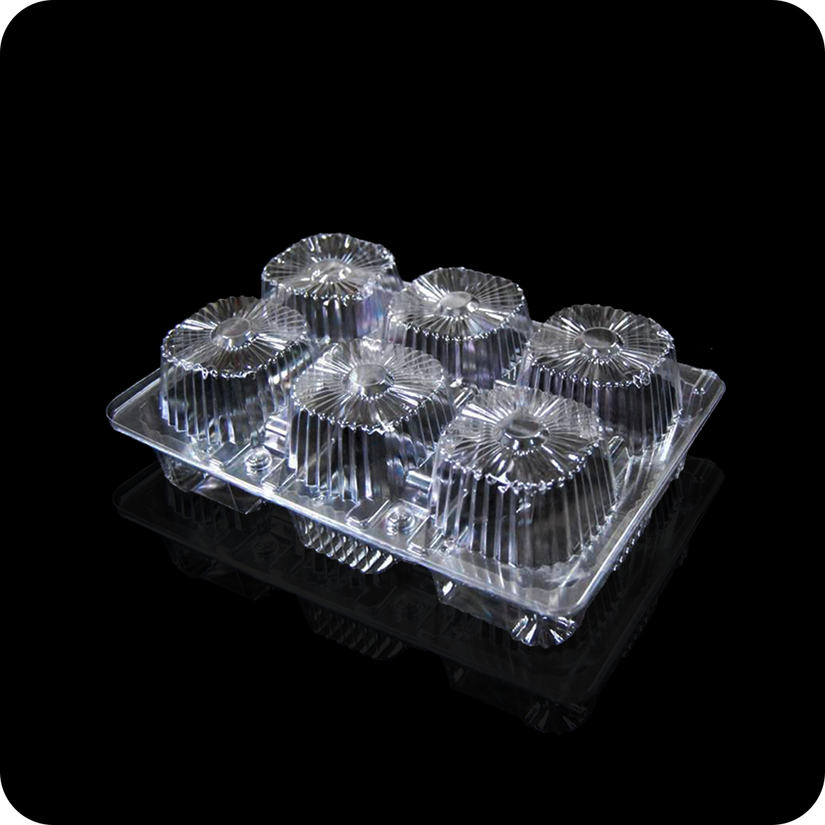 Clamshell | Cupcake 6 pcs - Packaging Depot Manila