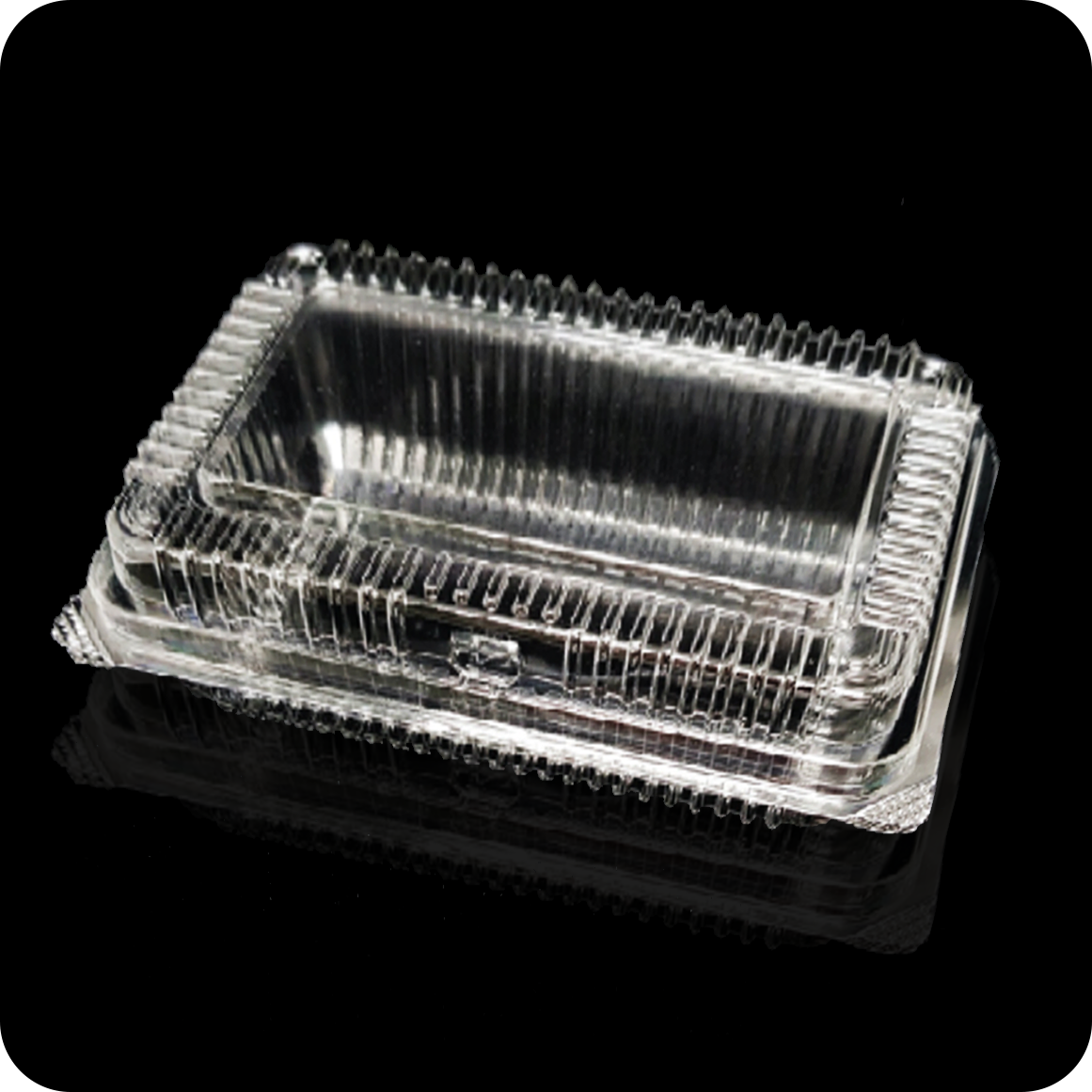 Clamshell Packaging Clamshell Food Containers (50 Pack) Snap Tight